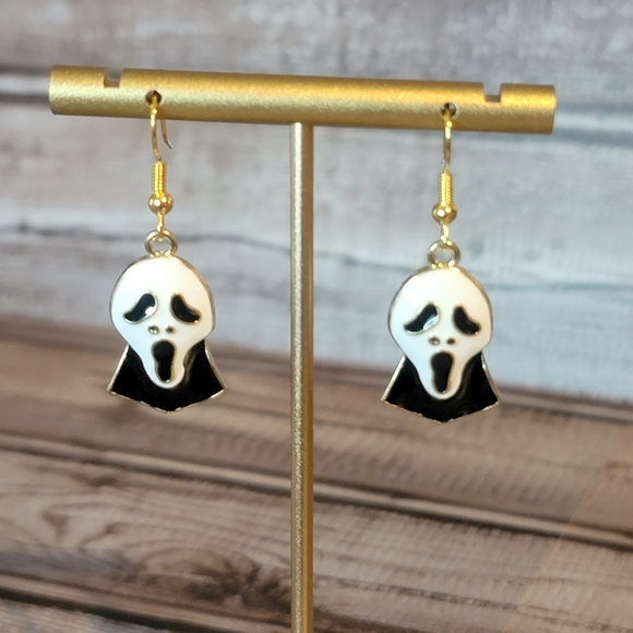 Jewelry | Ghostface Halloween Dangle Earrings | Poshmark